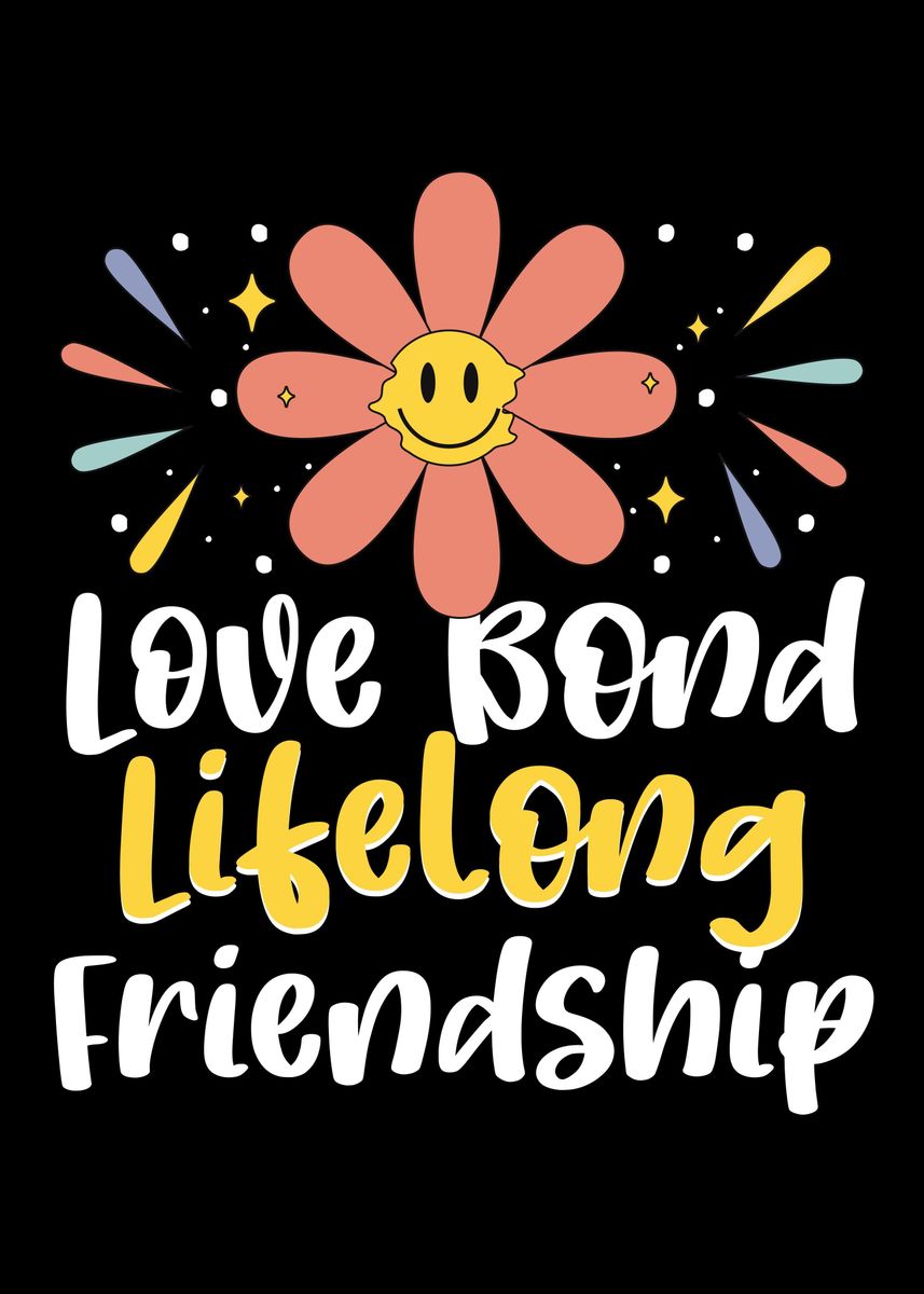 'Love Bond Lifelong' Poster, picture, metal print, paint by kritich ...