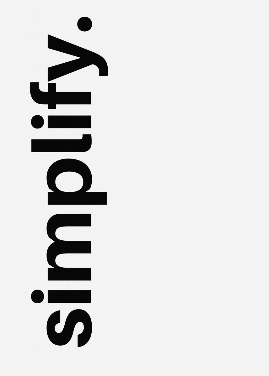 'Simplify Spectrum' Poster, picture, metal print, paint by Monika ...