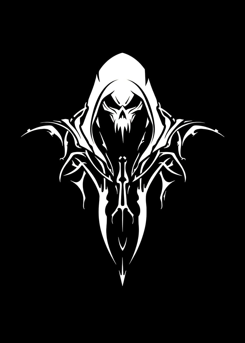 'White Reaper' Poster, picture, metal print, paint by Geffrey Richards ...