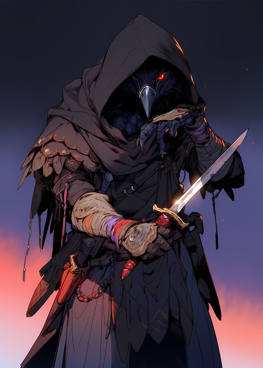 'samurai villain' Poster, picture, metal print, paint by SACSAFON ...