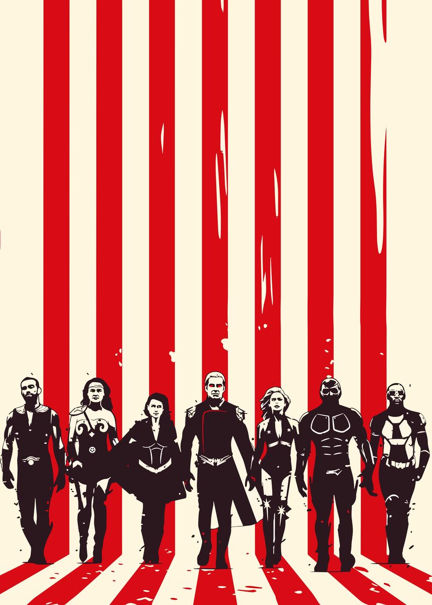 'The boys homelander' Poster, picture, metal print, paint by Berry Bins ...