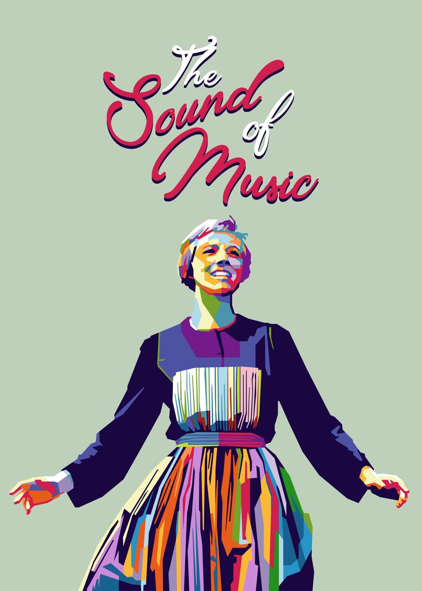 'sound of music' Poster, picture, metal print, paint by nofa aji ...
