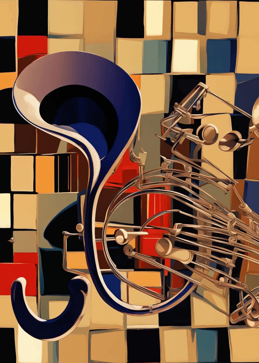 'Gramophone' Poster, picture, metal print, paint by Art Creative | Displate