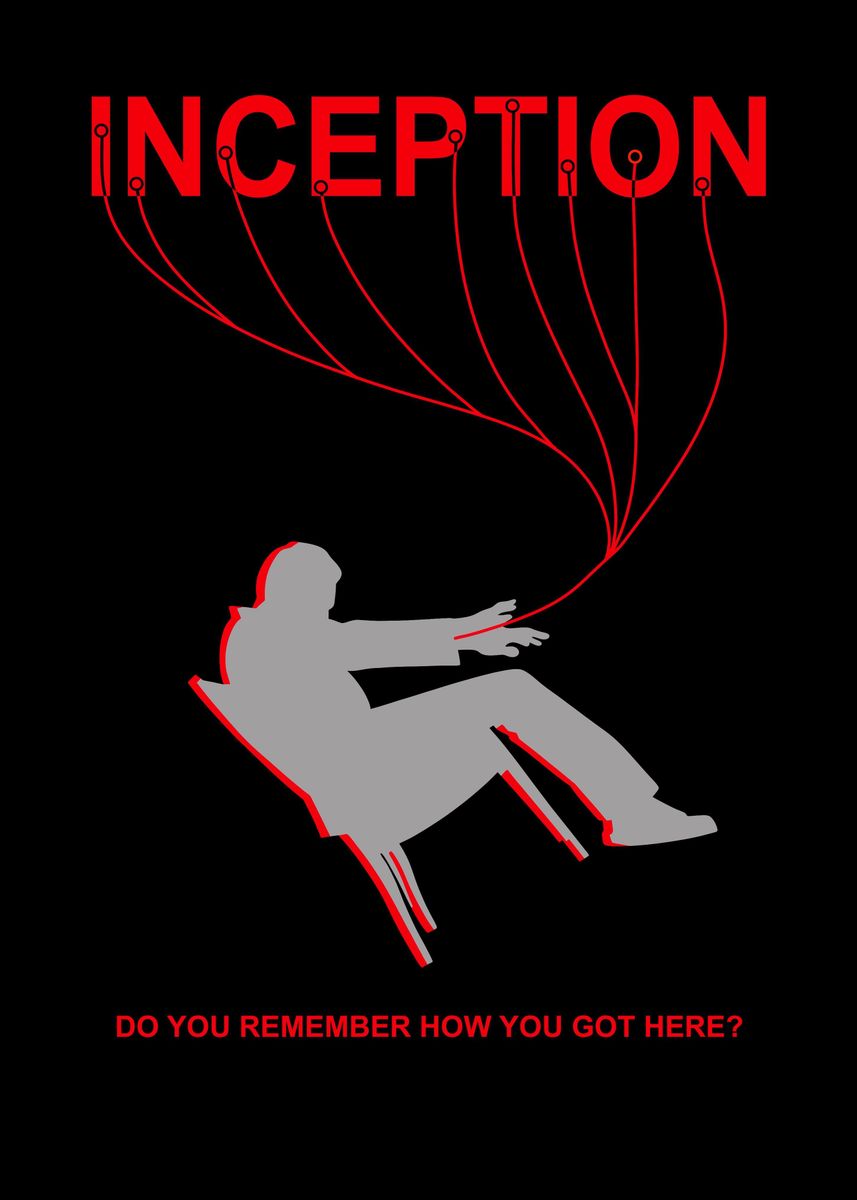 'Movie posters inception' Poster, picture, metal print, paint by wan ...