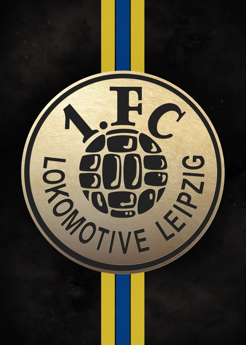 'Lokomotive Leipzig' Poster, picture, metal print, paint by Brown ...