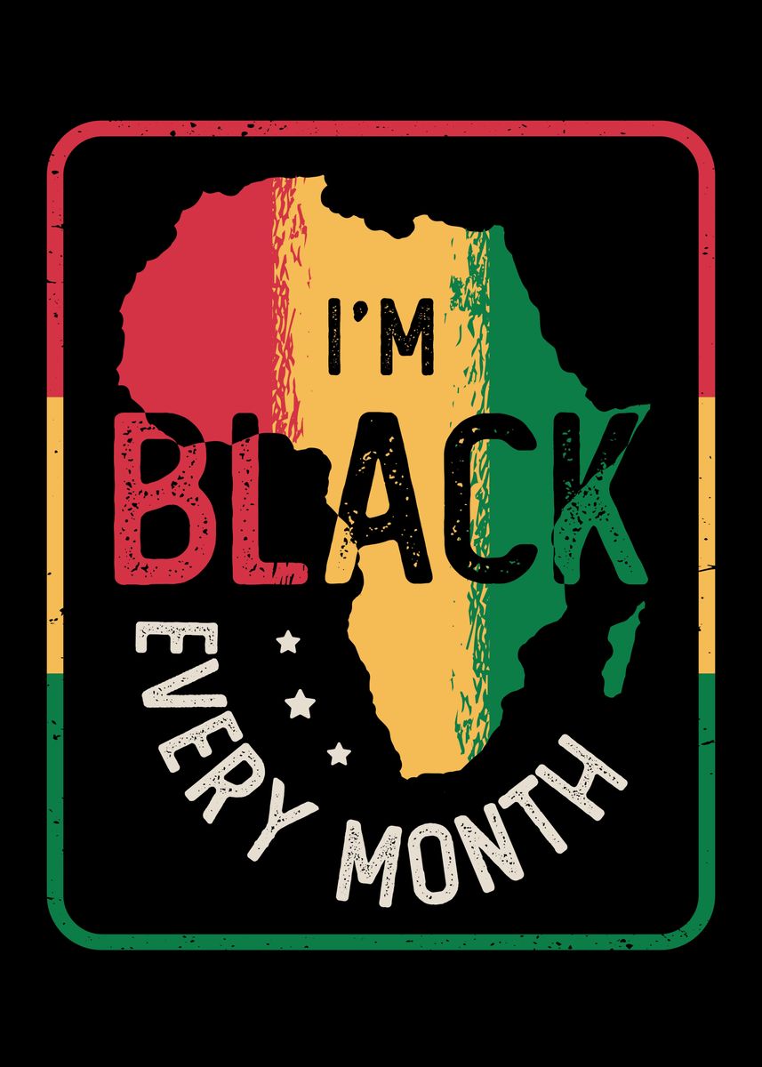'Black History Africa' Poster, picture, metal print, paint by Sascha ...