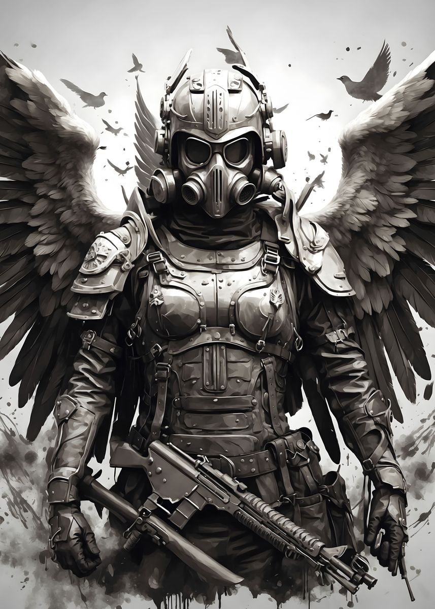 'Post Apocalypse' Poster, picture, metal print, paint by John Marinakis ...