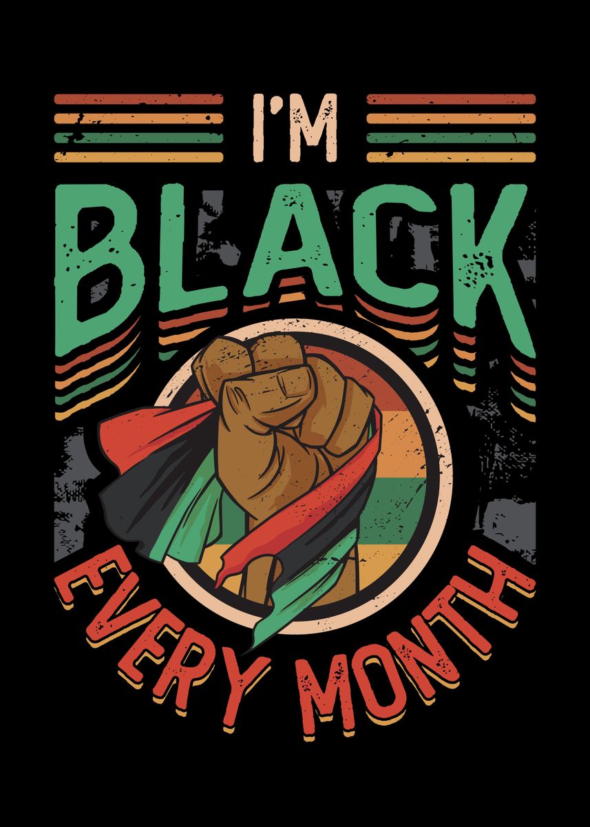 'Black History Africa' Poster, picture, metal print, paint by Sascha ...