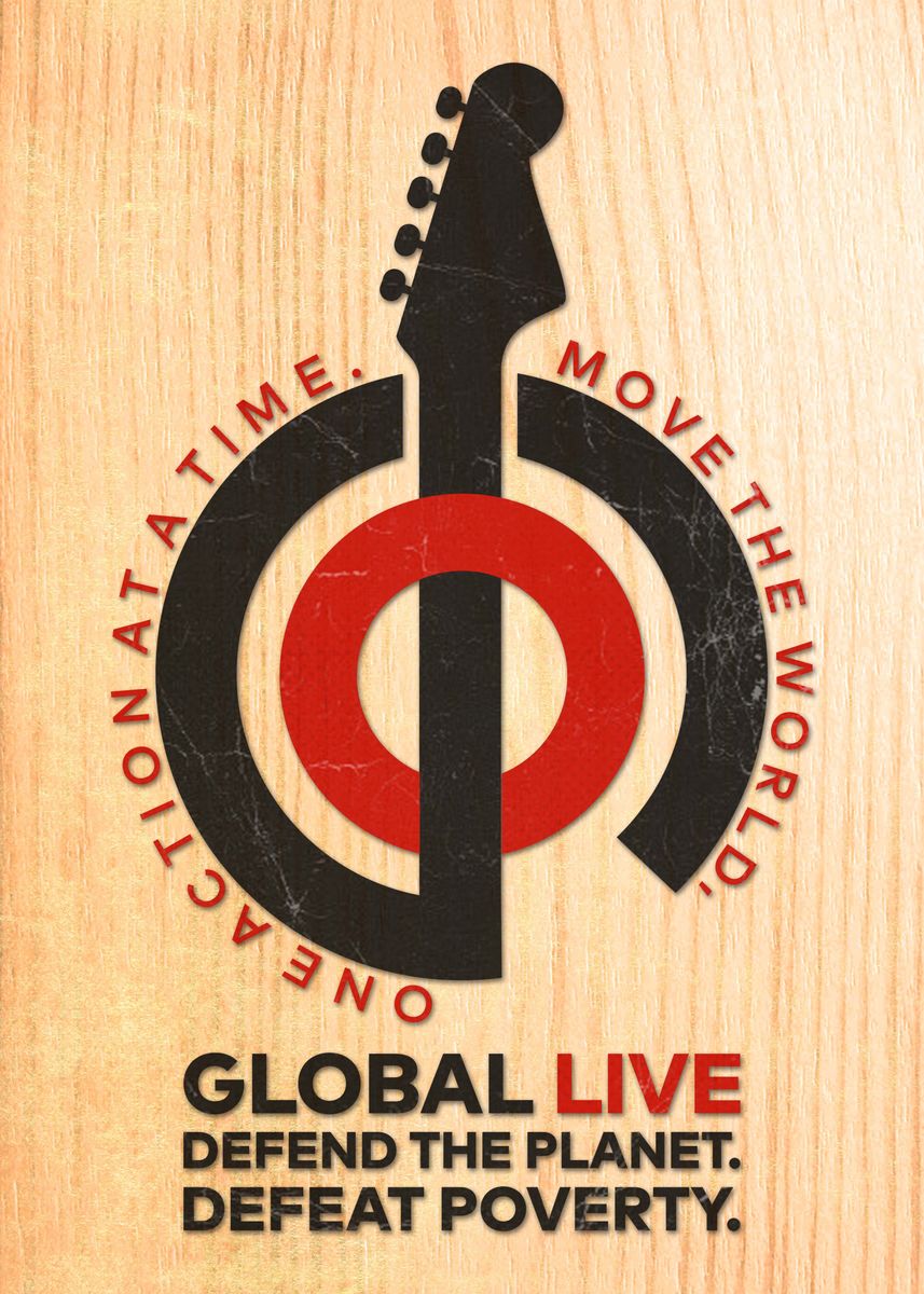 'Global Citizen Festival' Poster, picture, metal print, paint by Rhinto ...
