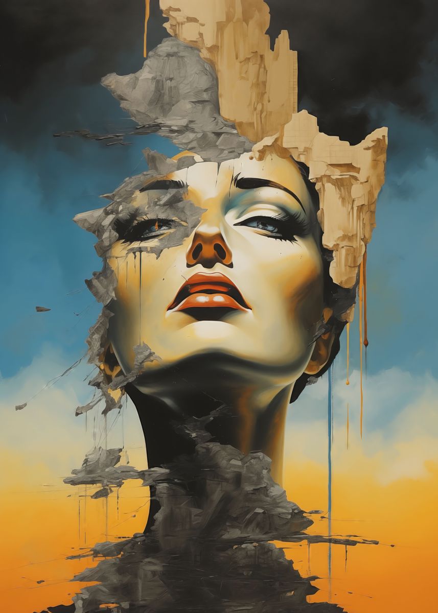 'Transcendent Allure' Poster, picture, metal print, paint by ...
