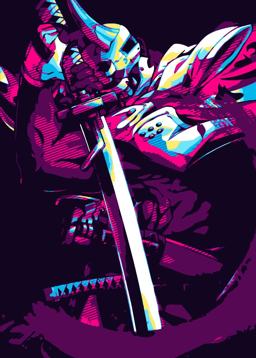 'Guilty Gear' Poster, picture, metal print, paint by Savika | Displate