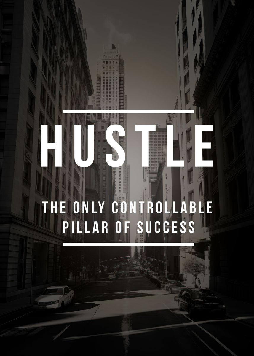 'City Grind Manifesto' Poster, picture, metal print, paint by ...