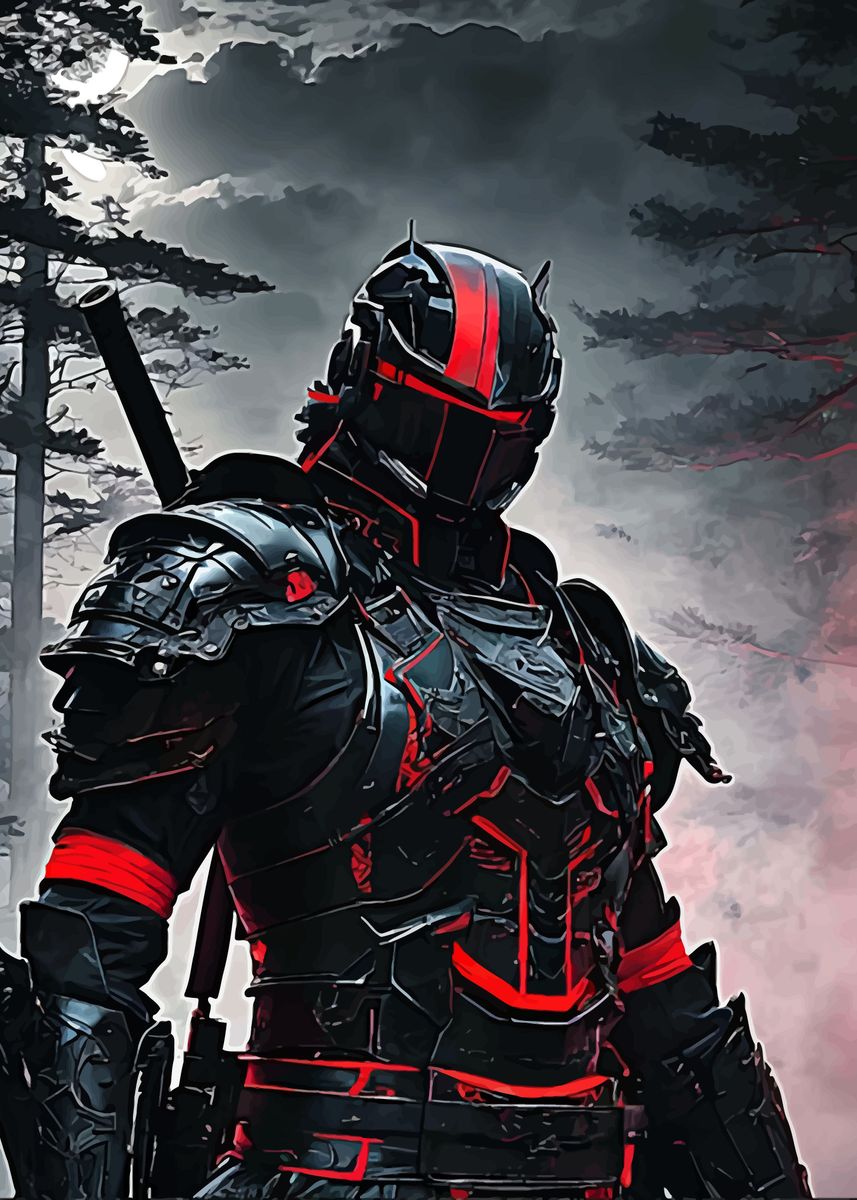 'Assasin Soldier' Poster, picture, metal print, paint by mystore for ...