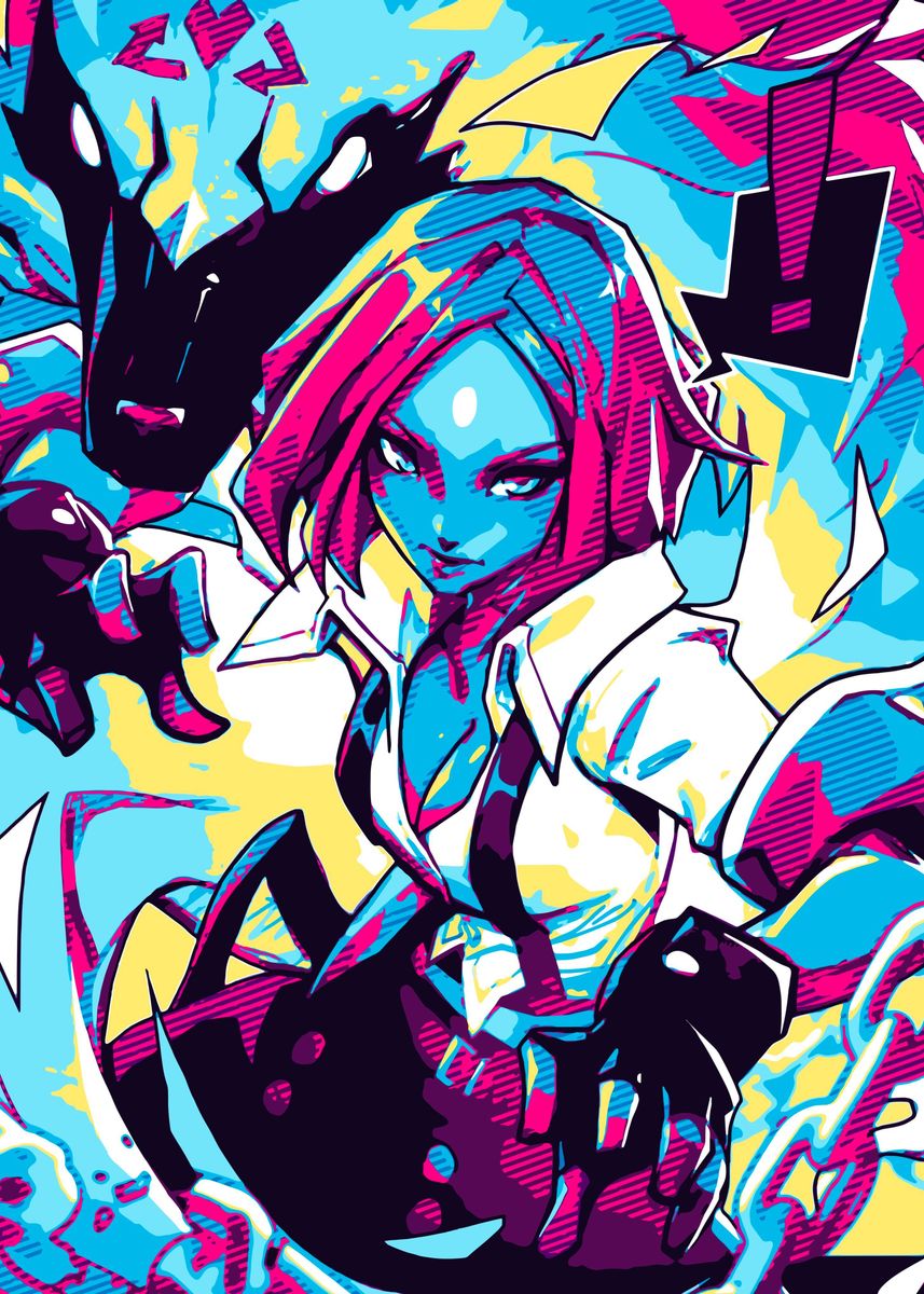 'Guilty Gear' Poster, picture, metal print, paint by Savika | Displate