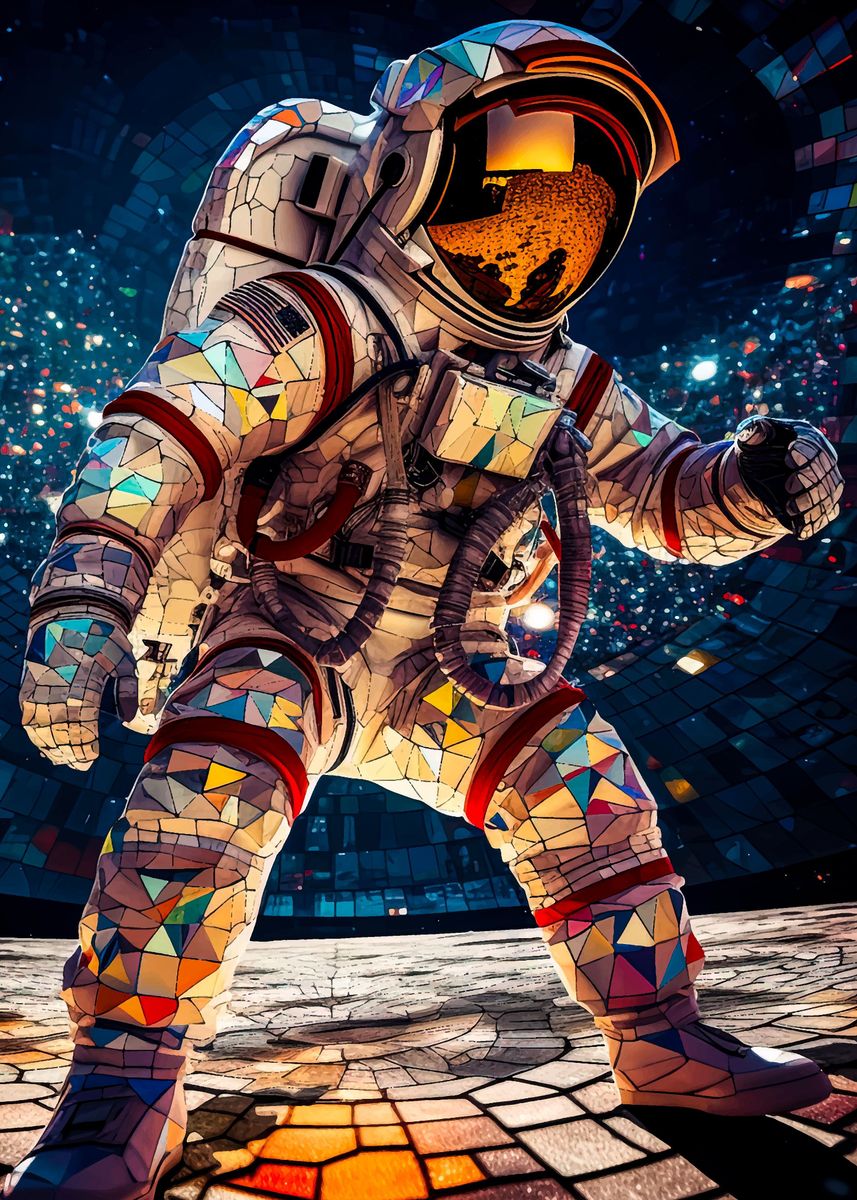 'astronaut in space' Poster, picture, metal print, paint by Patsy ...