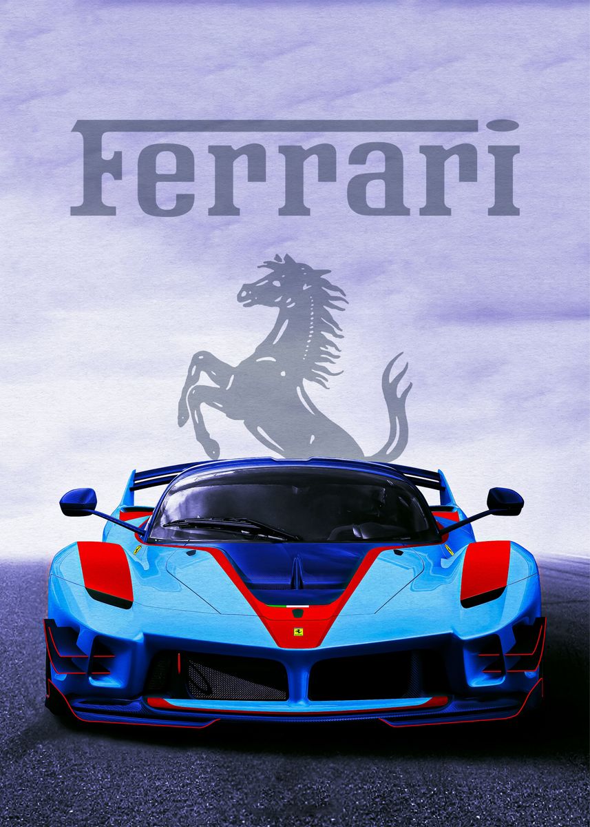 'Ferrari LaFerrari ' Poster, picture, metal print, paint by Lee Rocks ...
