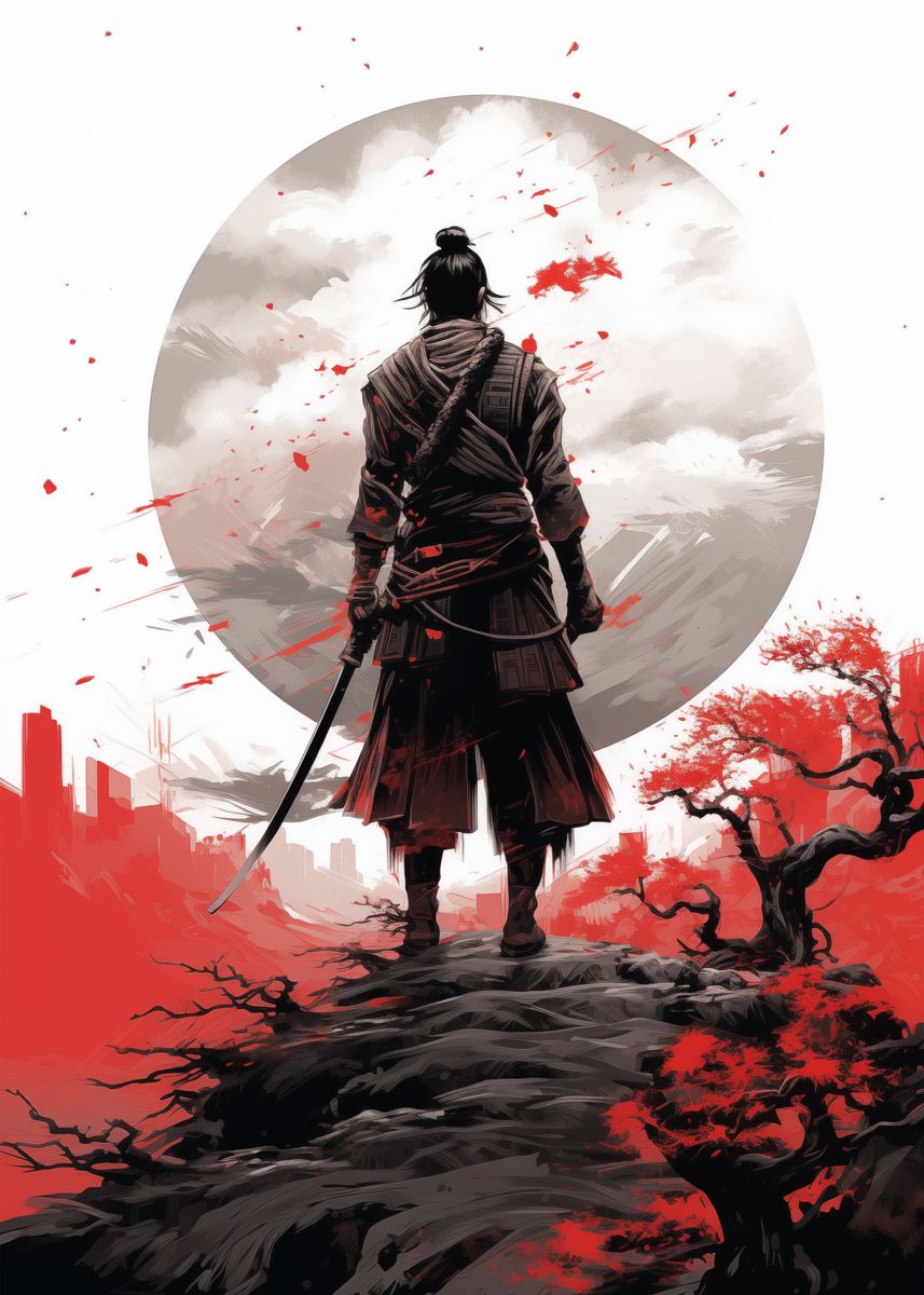 'The Warrior' Poster, picture, metal print, paint by Fahrudin Seferagic ...