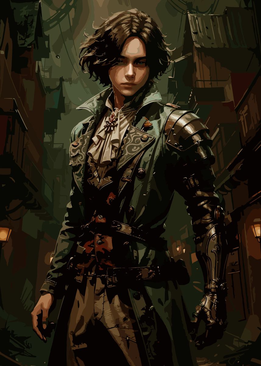 'game action' Poster, picture, metal print, paint by black pasta | Displate