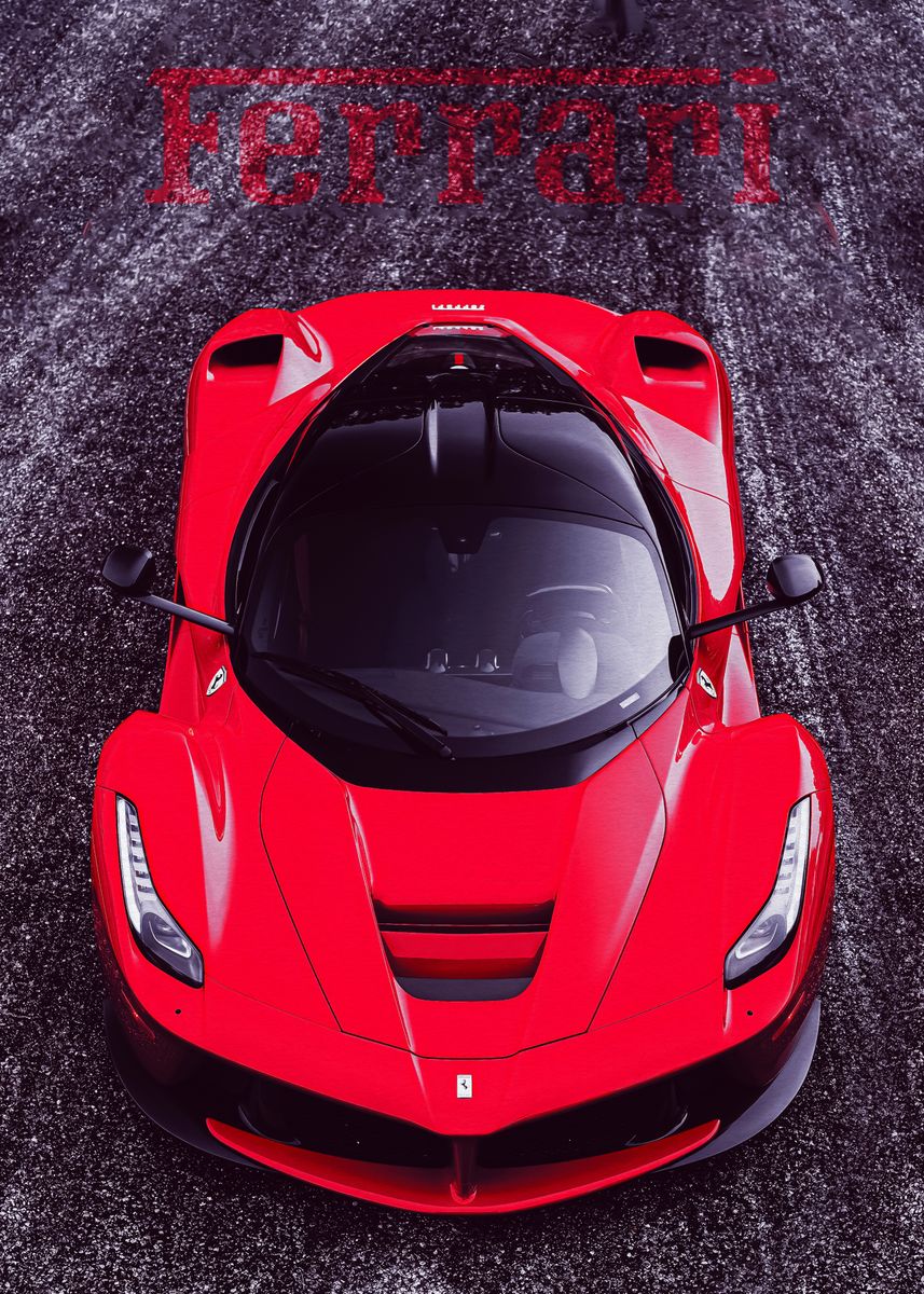 'Ferrari LaFerrari ' Poster, picture, metal print, paint by Lee Rocks ...