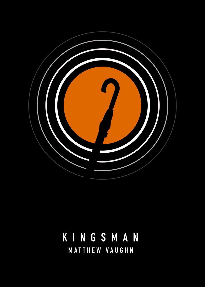 'Kingsman minimalist art' Poster, picture, metal print, paint by fay ...