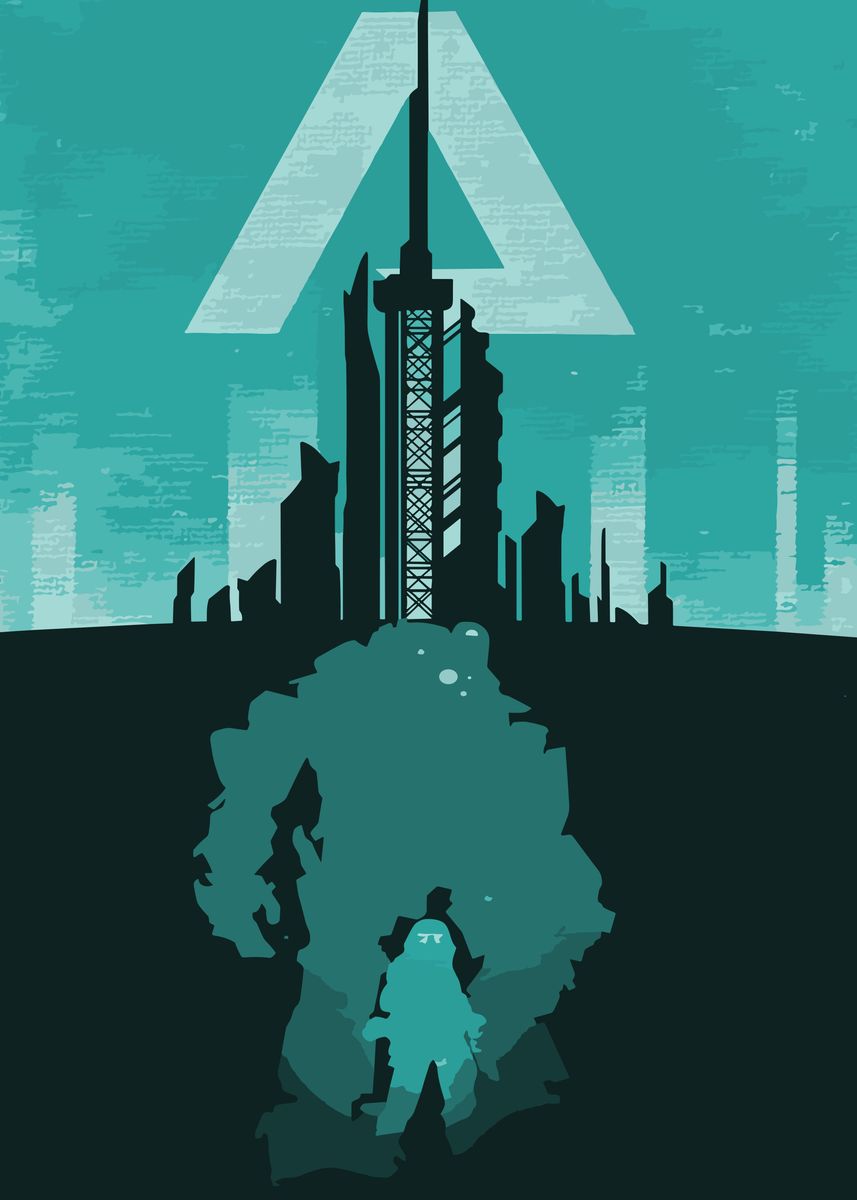 'titanfall game' Poster, picture, metal print, paint by Rinto Ranti ...