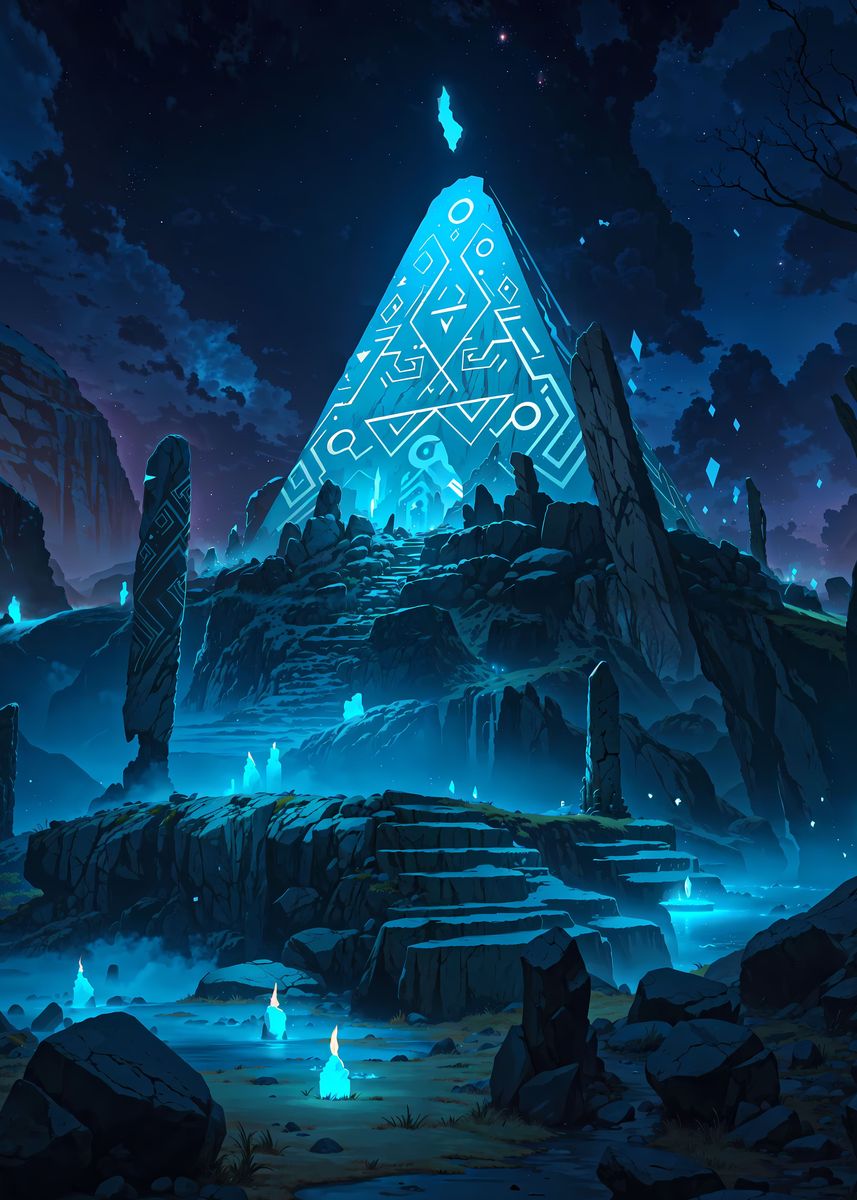 'Ascension' Poster, picture, metal print, paint by SideygitArt | Displate