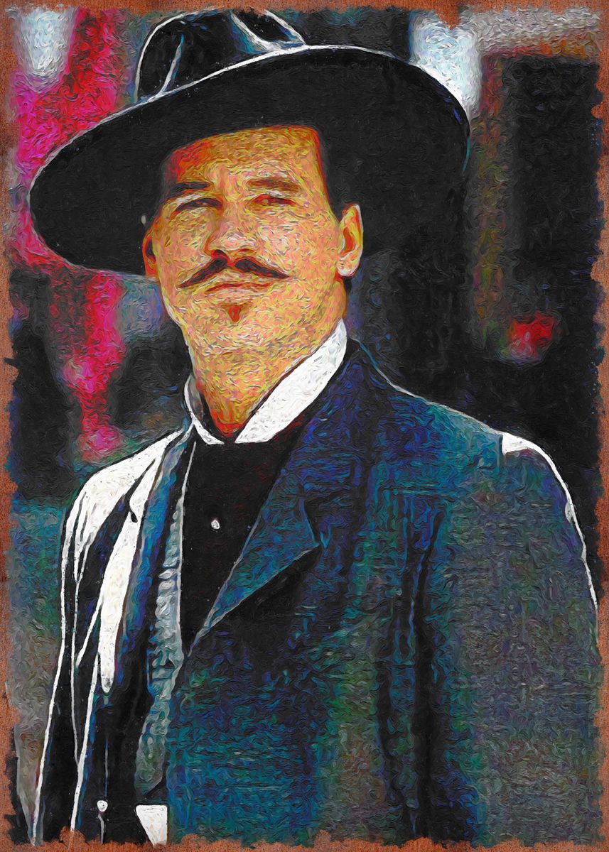'doc holliday' Poster, picture, metal print, paint by Top Collection ...