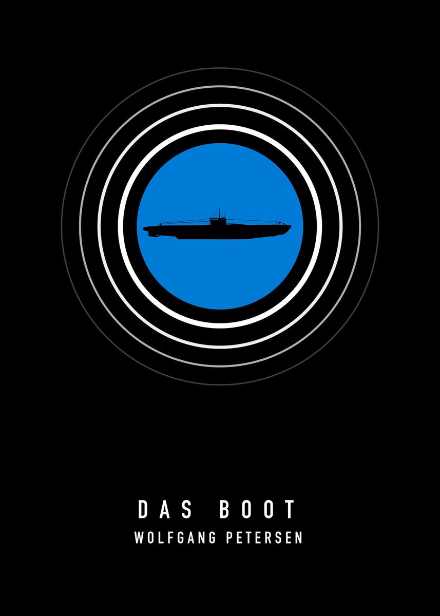 'Das Boot' Poster, picture, metal print, paint by fay list.art | Displate