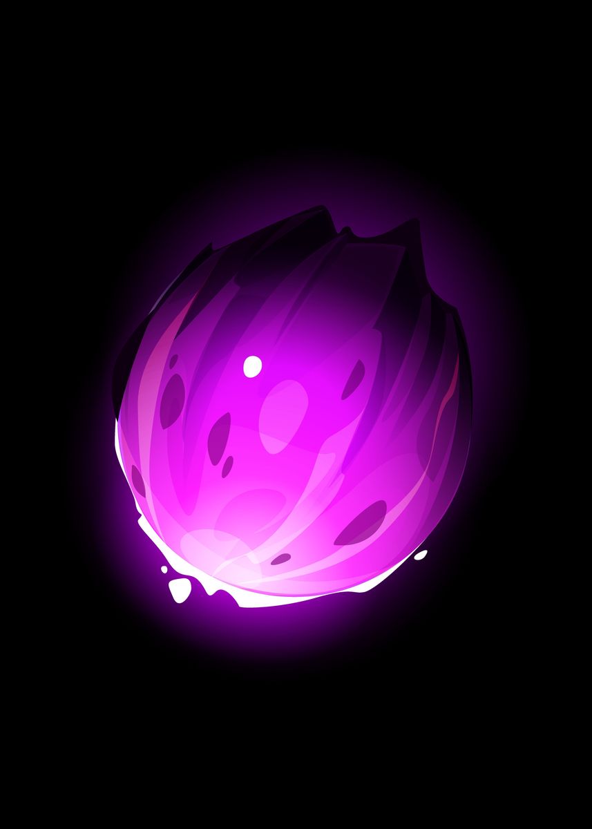 'Space Fantasy Meteorite' Poster, picture, metal print, paint by Tech ...