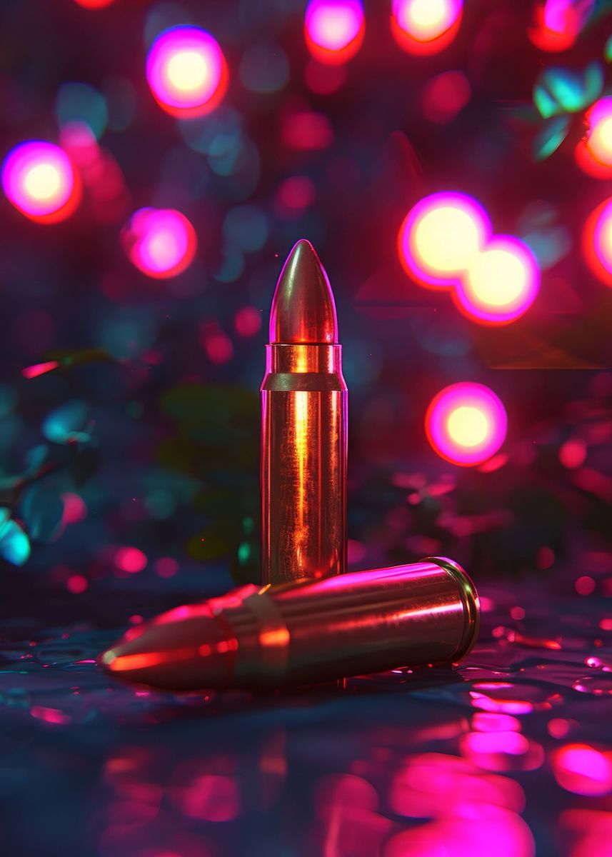 'Aesthetic Bullet' Poster, picture, metal print, paint by Adam Reed ...