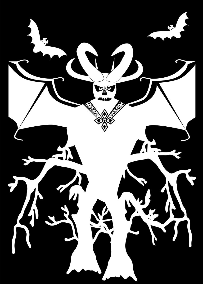 'Bull Monster cartoon chara' Poster, picture, metal print, paint by Tea ...