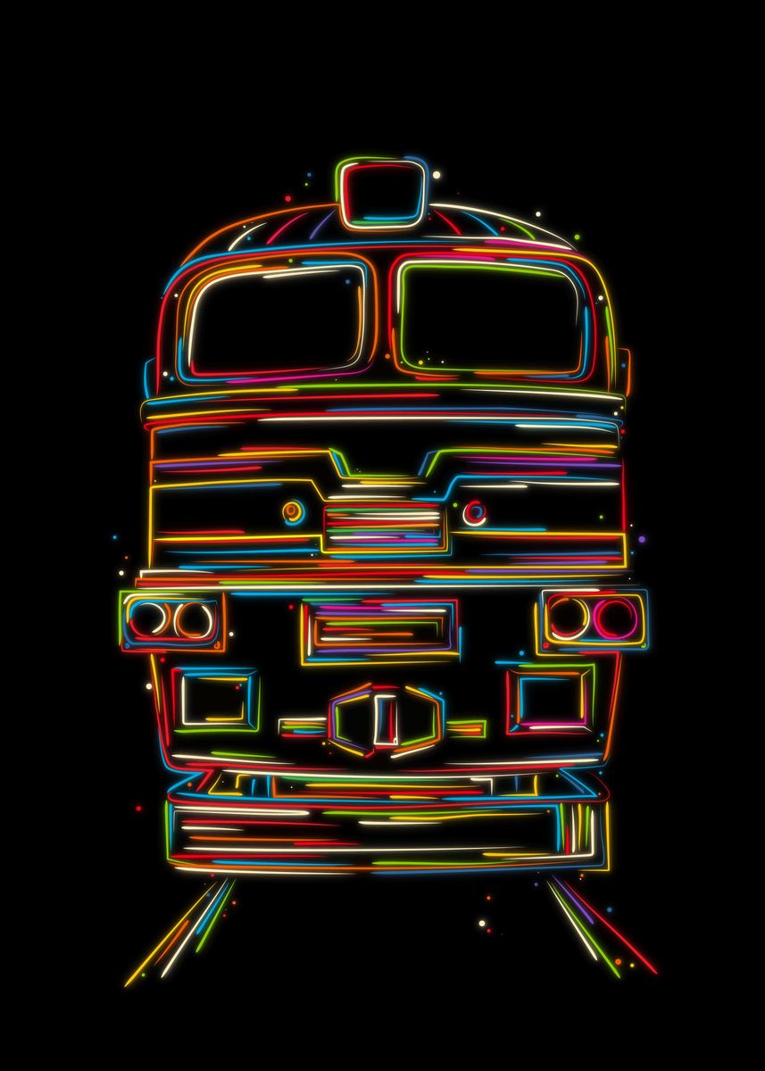 'Diesel engine' Poster, picture, metal print, paint by Richard Laschon ...