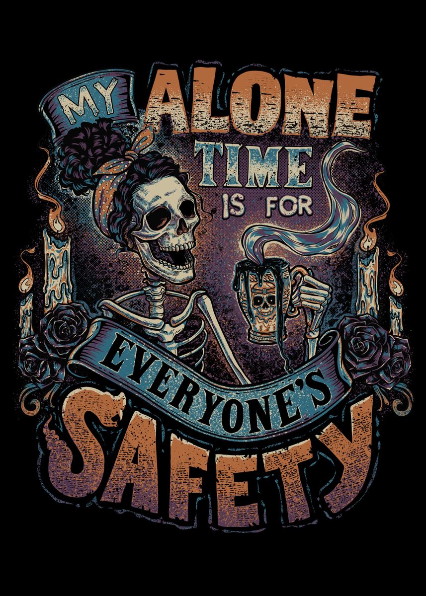 'Me Time' Poster, picture, metal print, paint by koldkofi | Displate