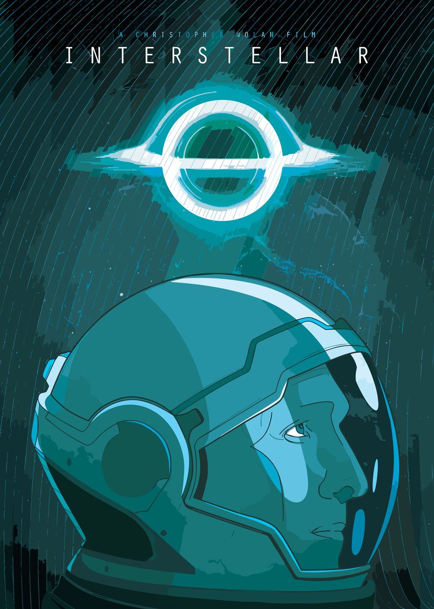 'Interstellar' Poster, picture, metal print, paint by Candy Capone ...