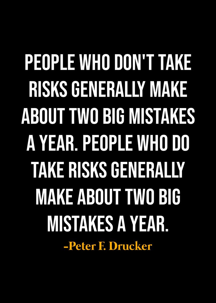 'Peter F Drucker Quotes ' Poster, picture, metal print, paint by KLIP ...