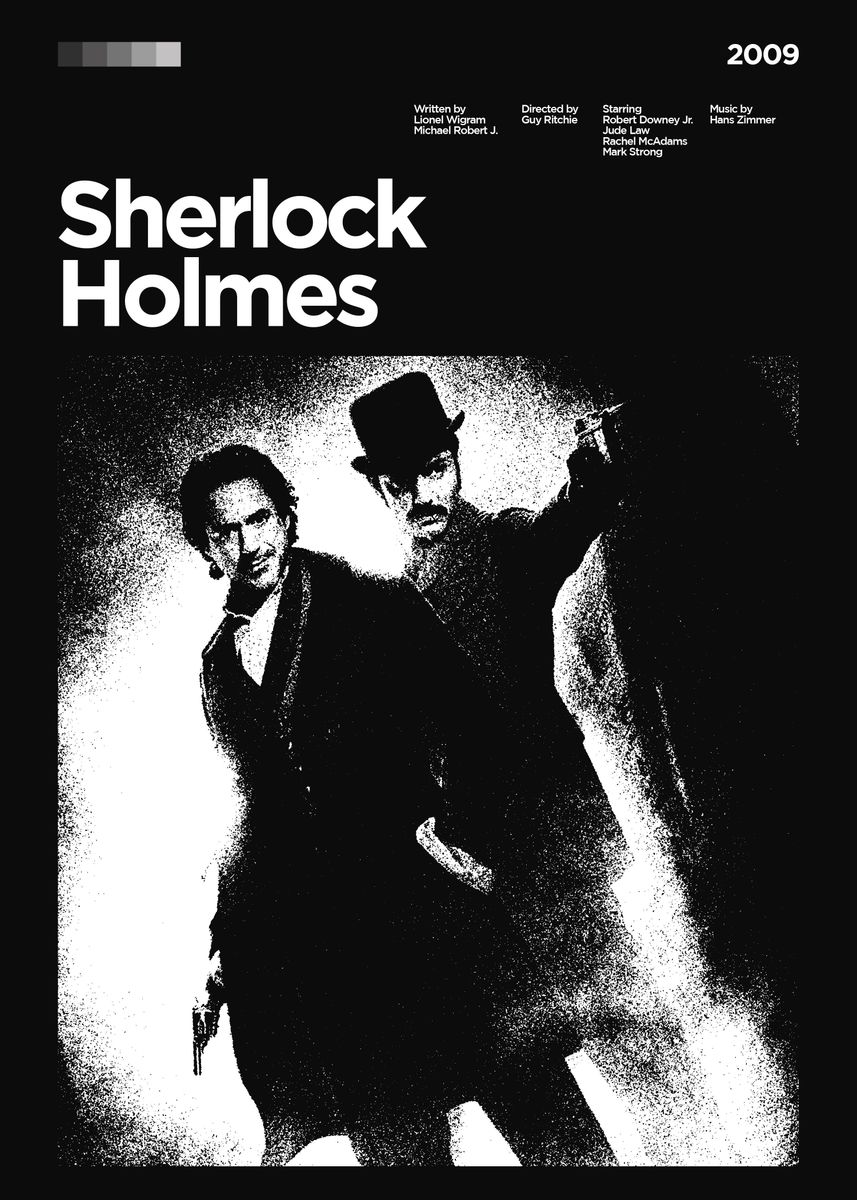 'Sherlock Holmes' Poster, picture, metal print, paint by Geral Dwi ...