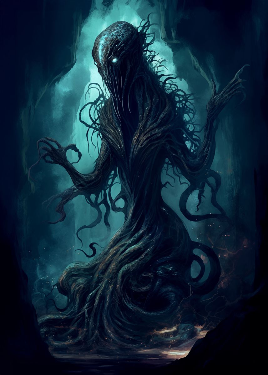 'Nyarlathotep the Deceiver' Poster, picture, metal print, paint by Nite ...