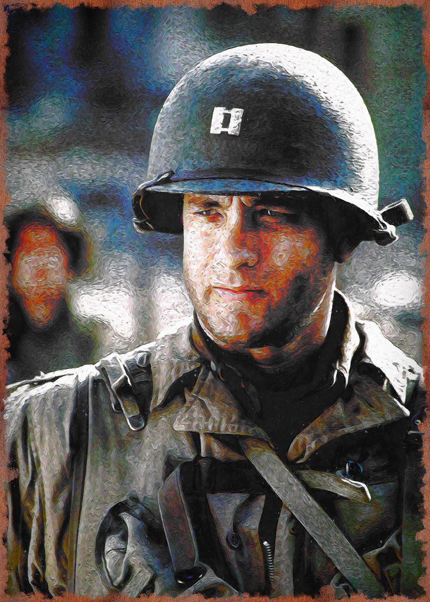 'saving private ryan' Poster, picture, metal print, paint by Top ...