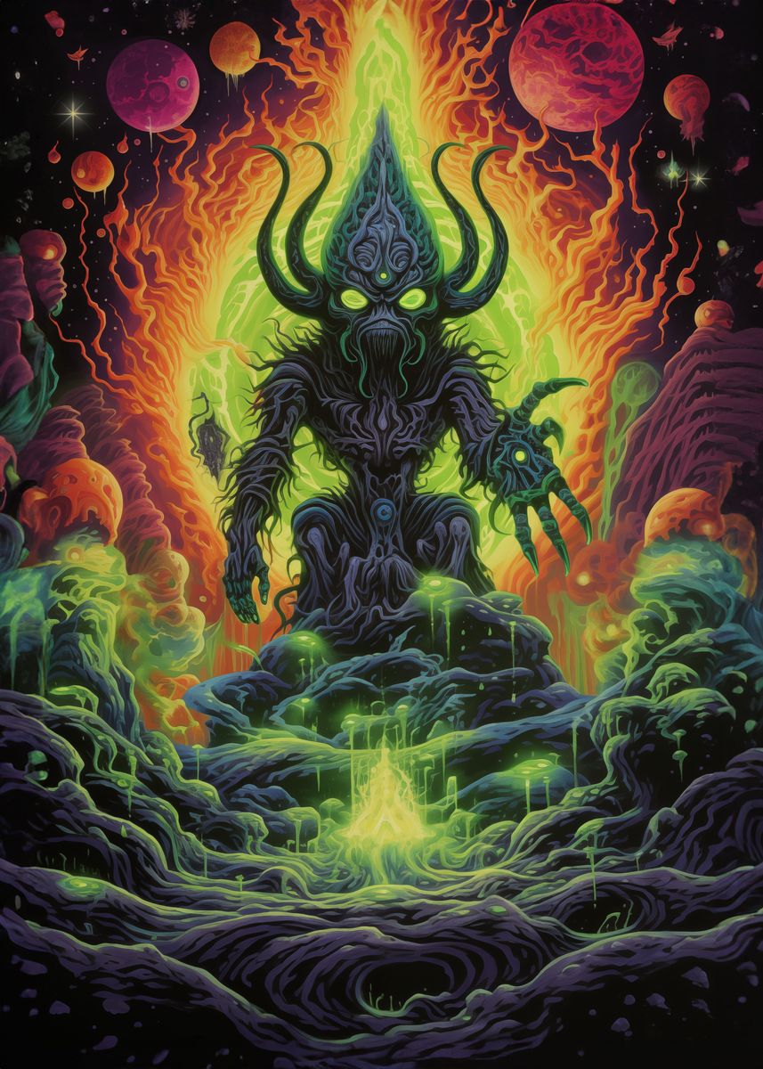 'Gatekeeper' Poster, picture, metal print, paint by Nite Traveler ...