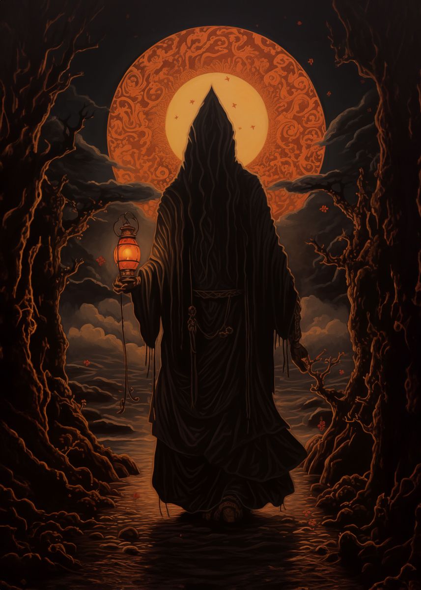 'Hermit' Poster, picture, metal print, paint by Nite Traveler | Displate