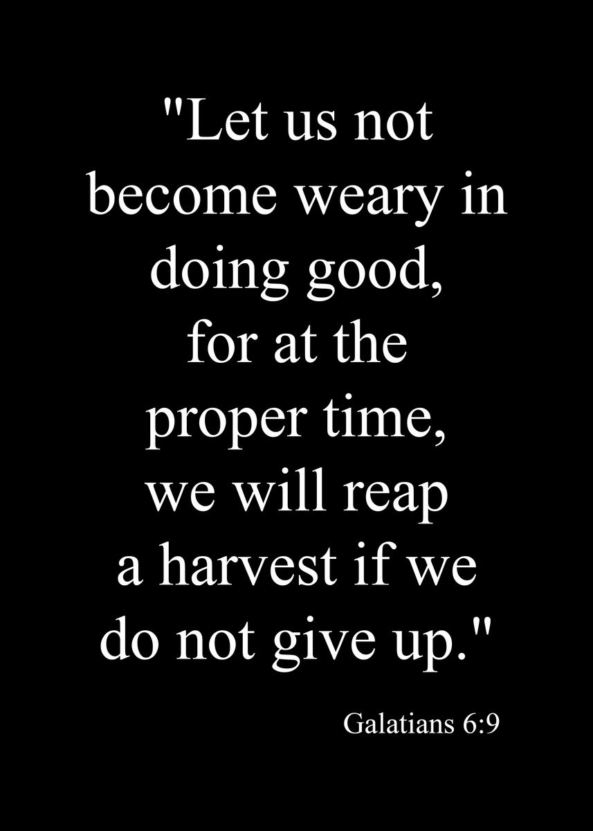 'Galatians Bible Quote' Poster, picture, metal print, paint by ...