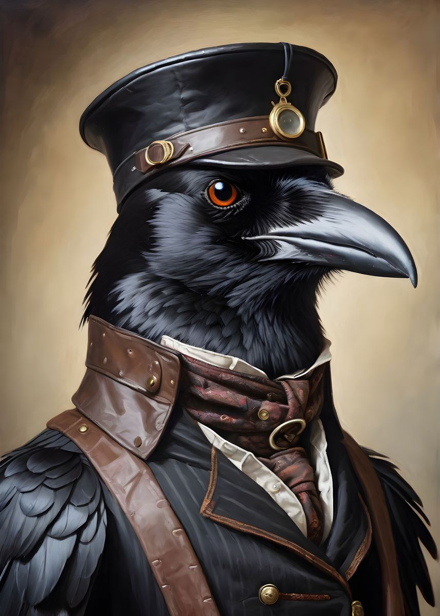 'Percival Inkfeather' Poster, picture, metal print, paint by ...
