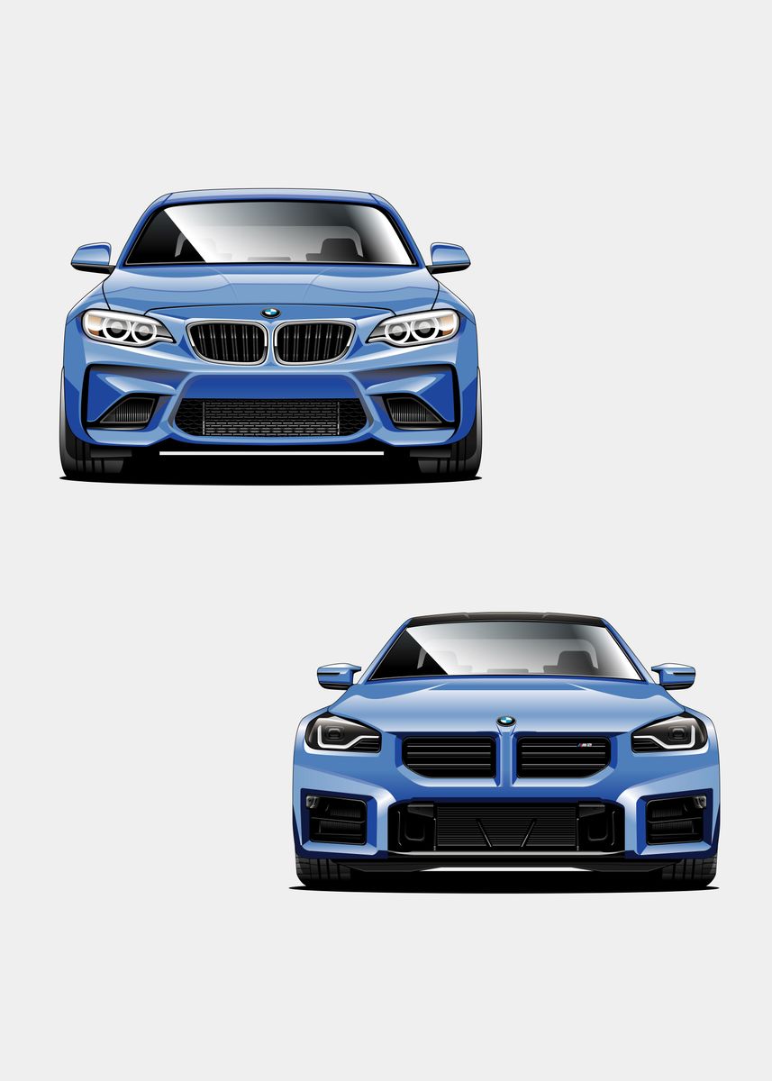 'BMW M2 Evolution' Poster, picture, metal print, paint by Conceptual ...