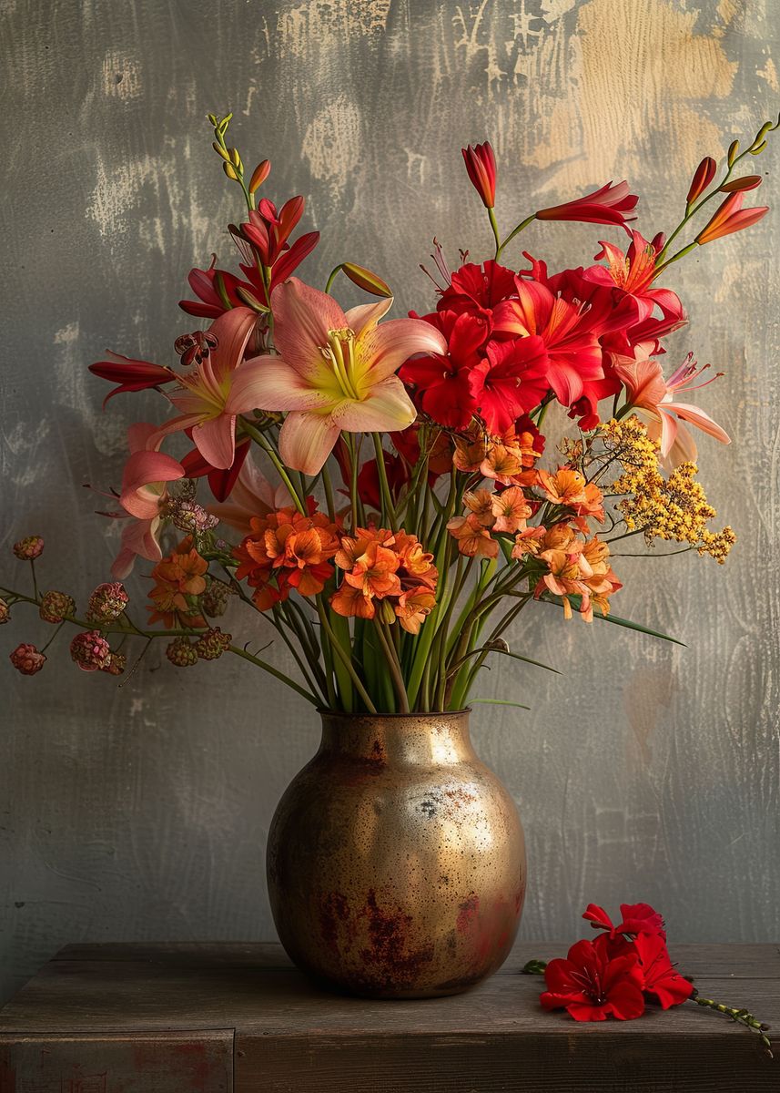 'Photo Art Flowers II' Poster, picture, metal print, paint by JS Art ...