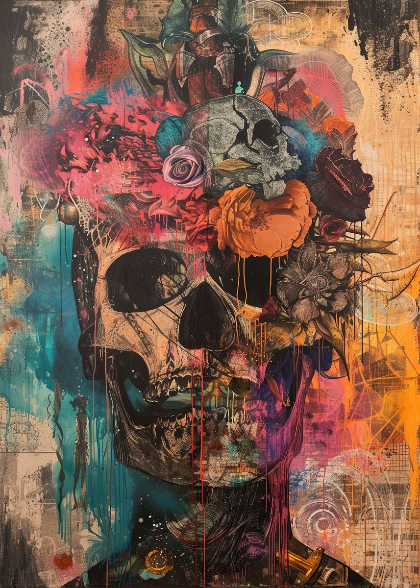 'Art X' Poster, picture, metal print, paint by JS Art Design | Displate