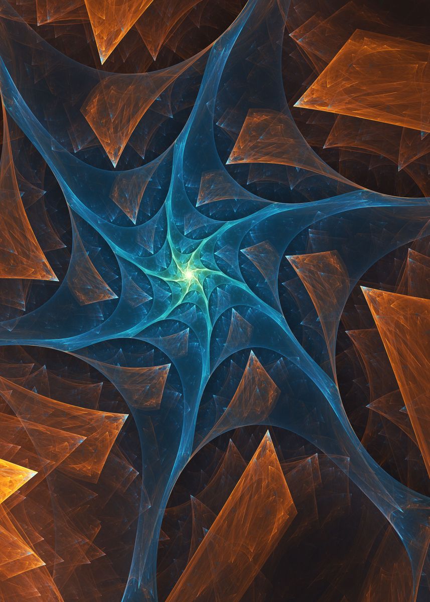 'Singularity blades' Poster, picture, metal print, paint by Guillermo ...