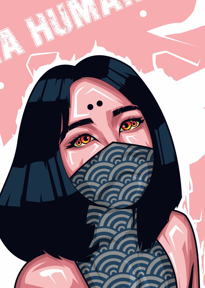 'Meta Human' Poster, picture, metal print, paint by escape ogre | Displate