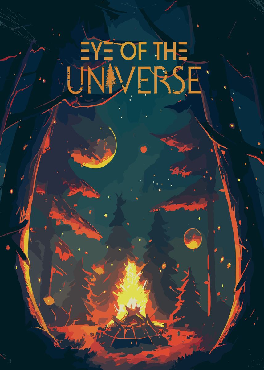 'outer wilds' Poster, picture, metal print, paint by allessa fabrizio ...
