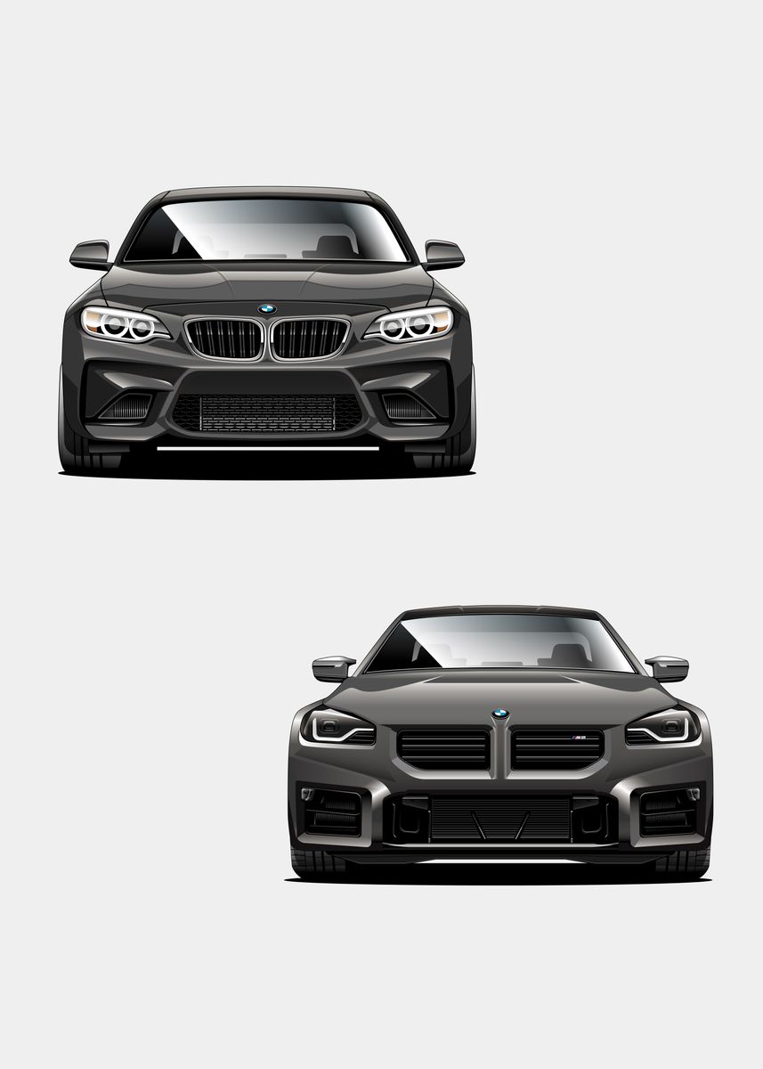 'BMW M2 Evolution' Poster, picture, metal print, paint by Conceptual ...
