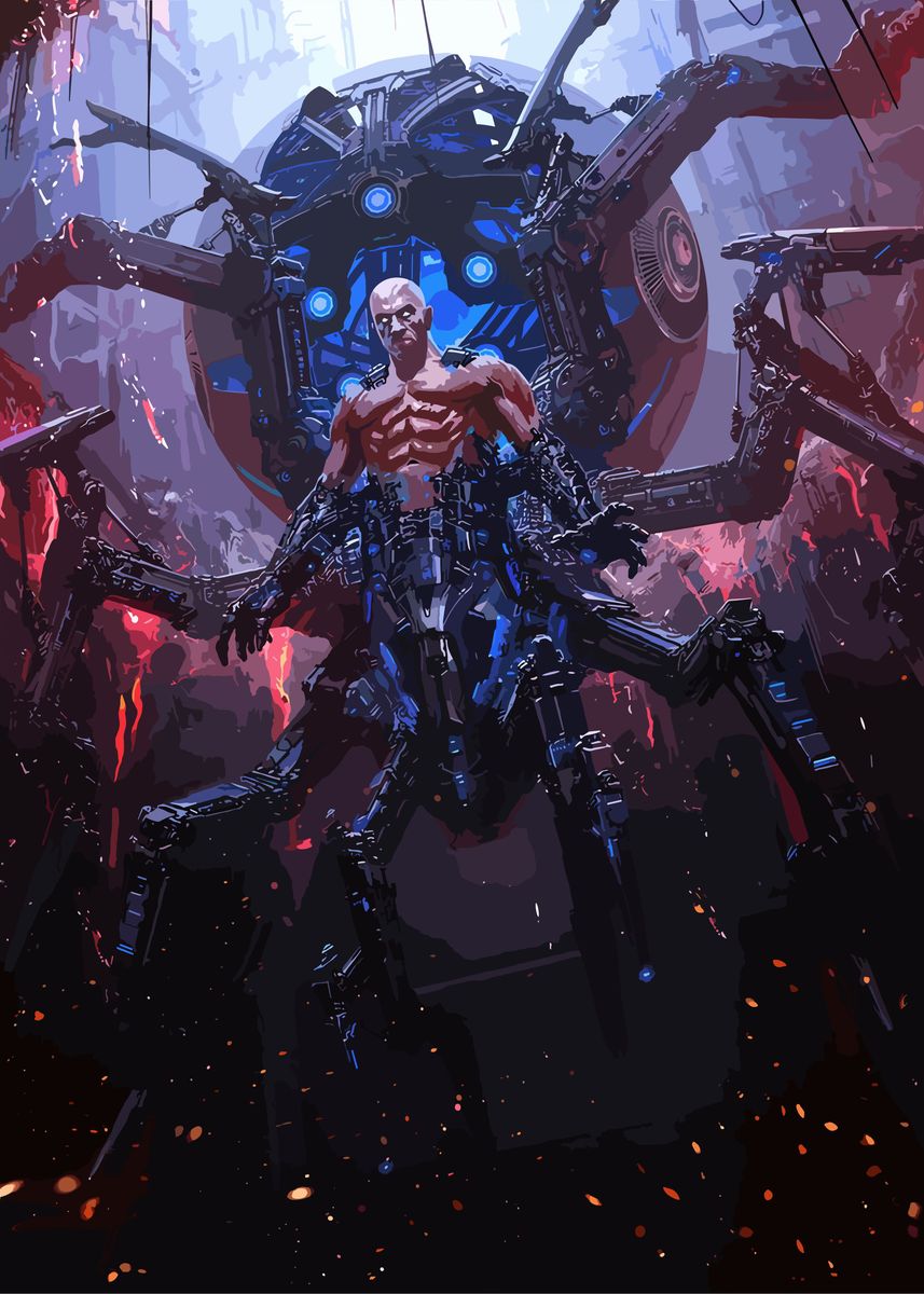 'System Shock' Poster, picture, metal print, paint by nick matters ...